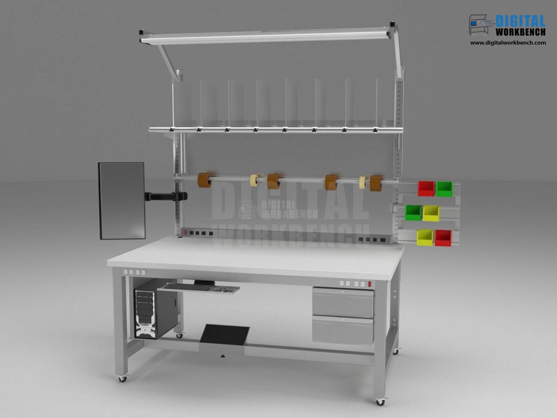 Pre Made Stainless-Steel-Series Size Cleanroom - Digital Workbench