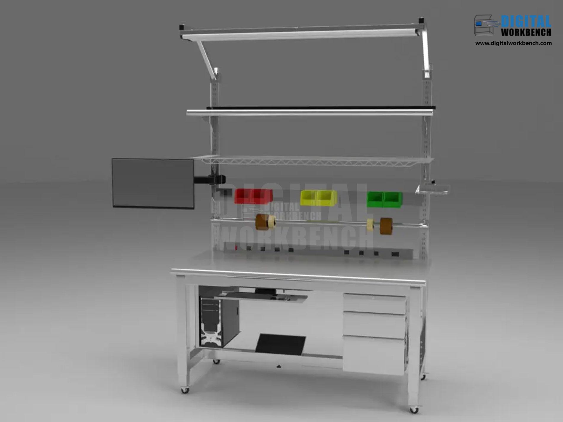 Pre Made Stainless-Steel-Series Size Cleanroom - Digital Workbench