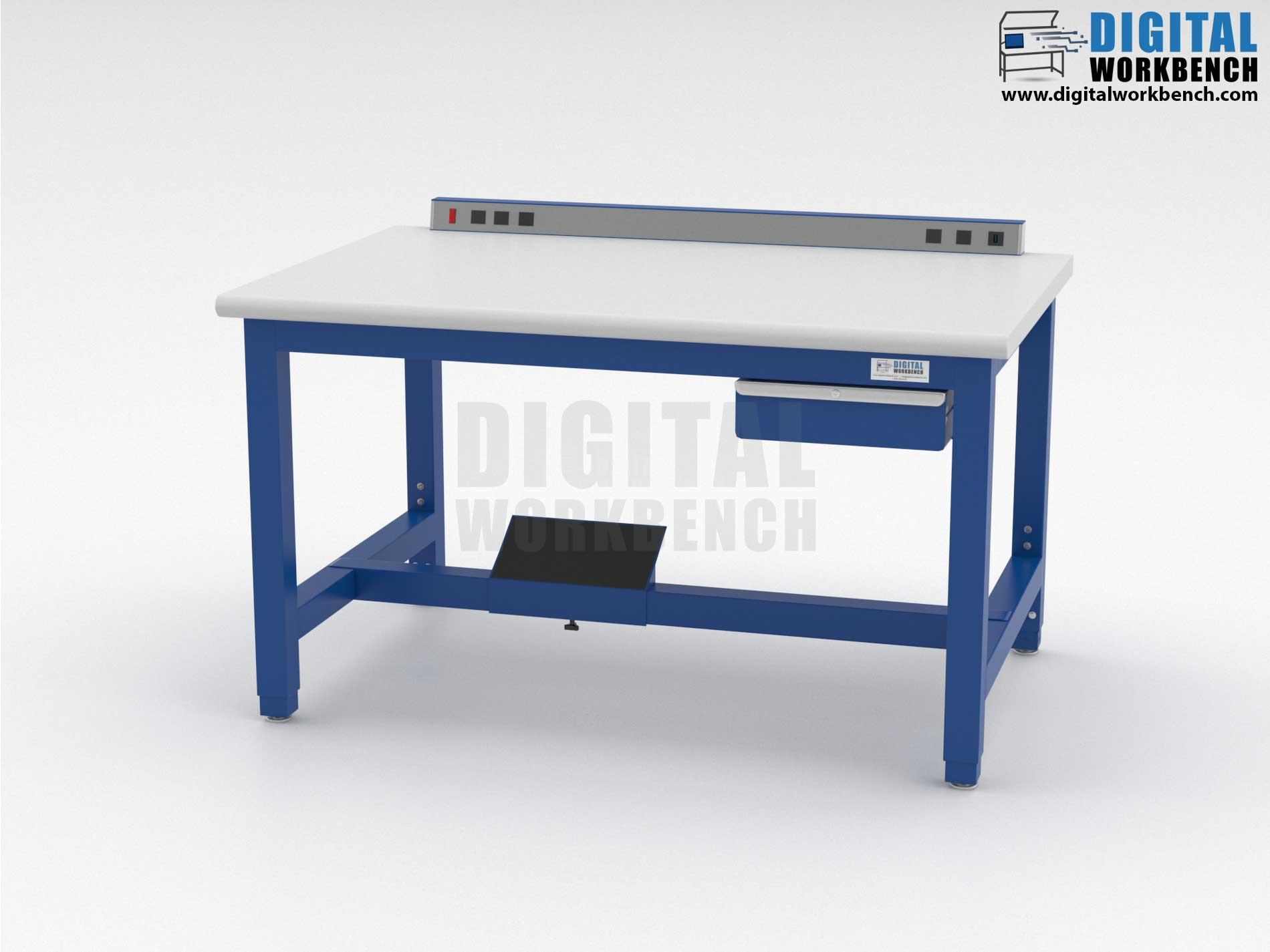 Pro series bench 30"W x 48"L formica laminate - Digital Workbench