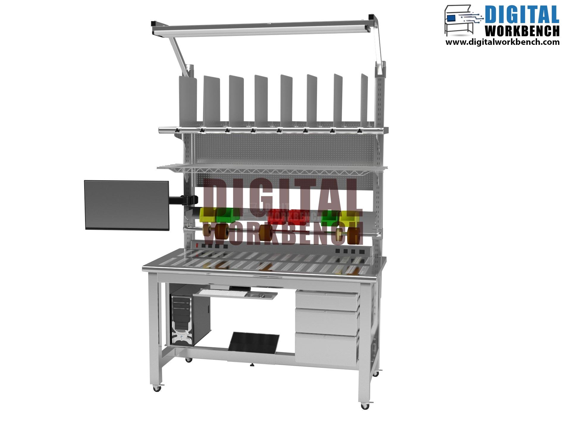 Custom Electropolished Series Workbench - Digital Workbench