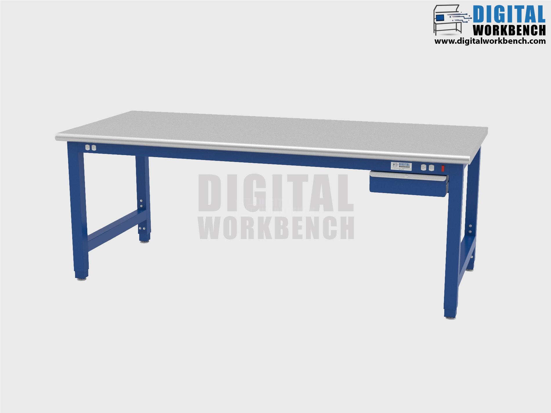 Pre Made Pro Series Bench Model A Stainless Steel Select Size - Digital ...